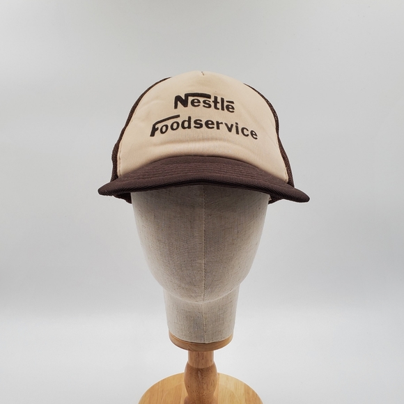 Accessories | Nestle Food Service Vintage Mesh Snap Back Trucker Hat ...
